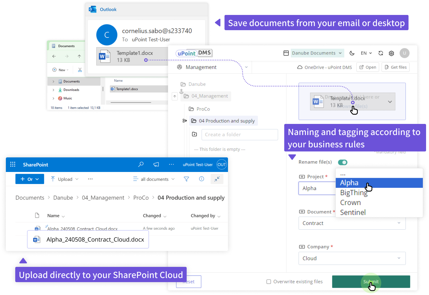 uPoint DMS - Document Management System | Blubina